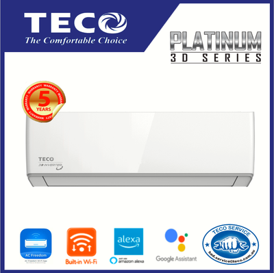 Teco 5kW Reverse Cycle Platinum 3D Series R32